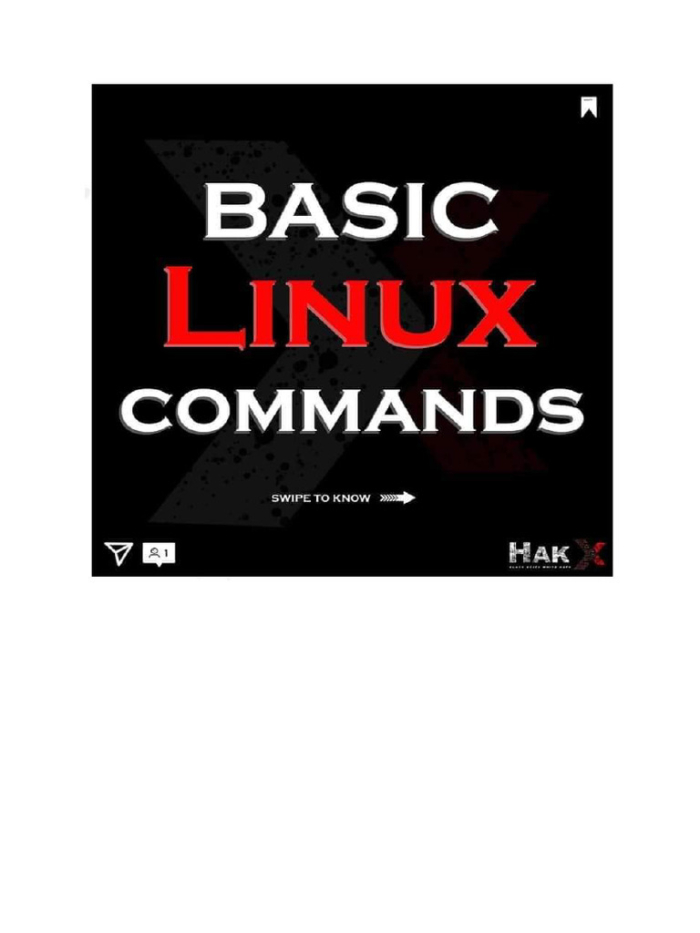 Commandes de Base Linux | PDF