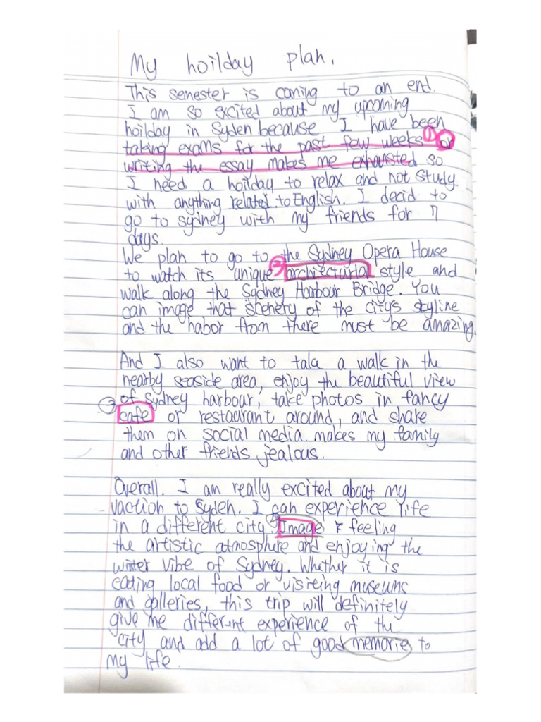 Angie Writing 1 | PDF