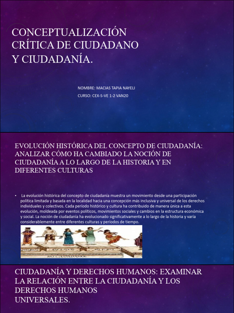 Conceptualización Crítica de Ciudadano y Ciudadanía-1 | Descargar gratis PDF | Ciudadanía ...