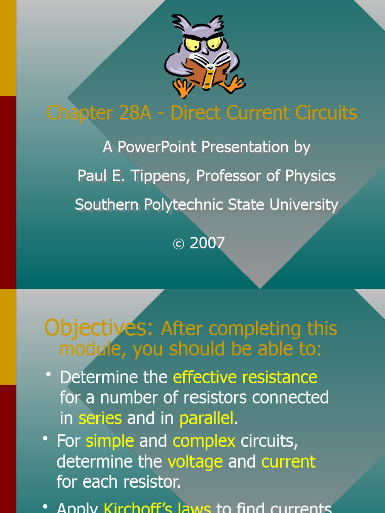 Circuits Pdf Series And Parallel Circuits Electrical Network