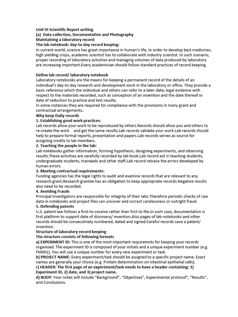 Effective Laboratory Record Keeping | PDF | Statistics | Histogram