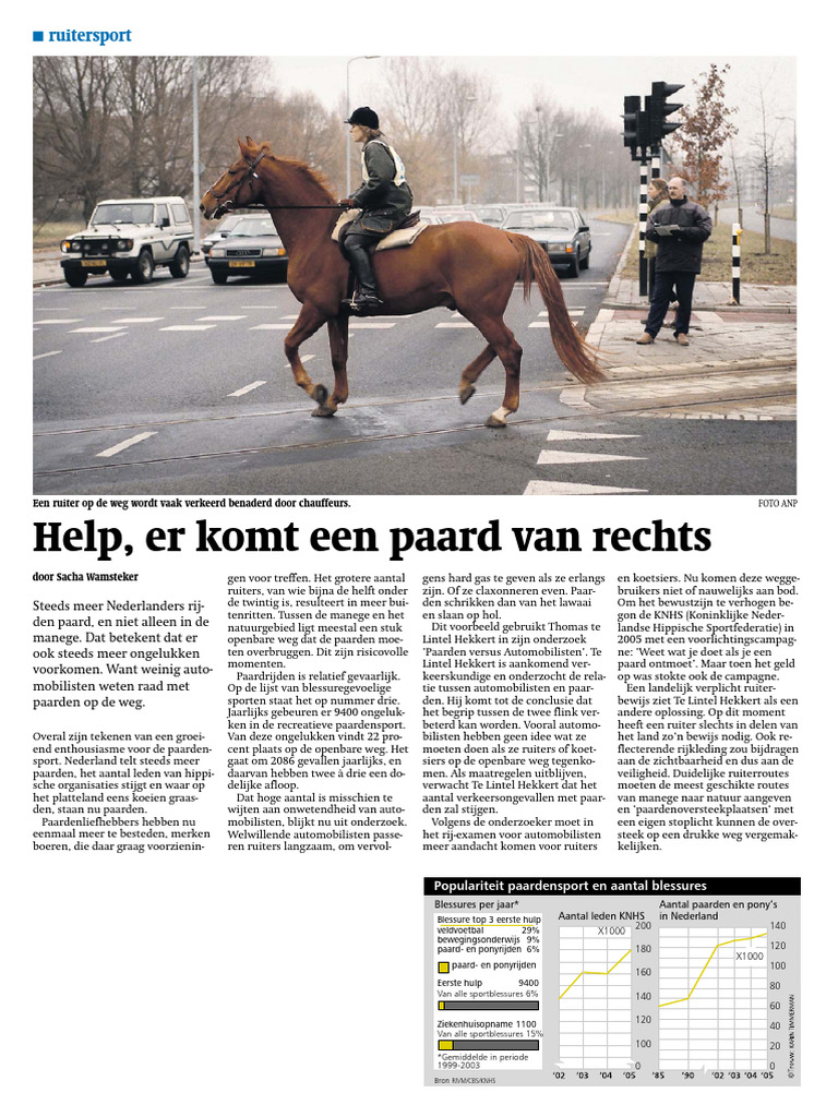 Help Er Komt Een Paard Van Rechts-Groen Kennisnet 12677 | PDF