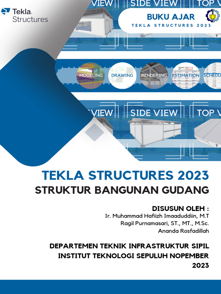 BUKU AJAR TEKLA STRUCTURES STRUKTUR BANGUNAN GUDANG (210 × 297 MM) | PDF | Seni | Teknologi ...