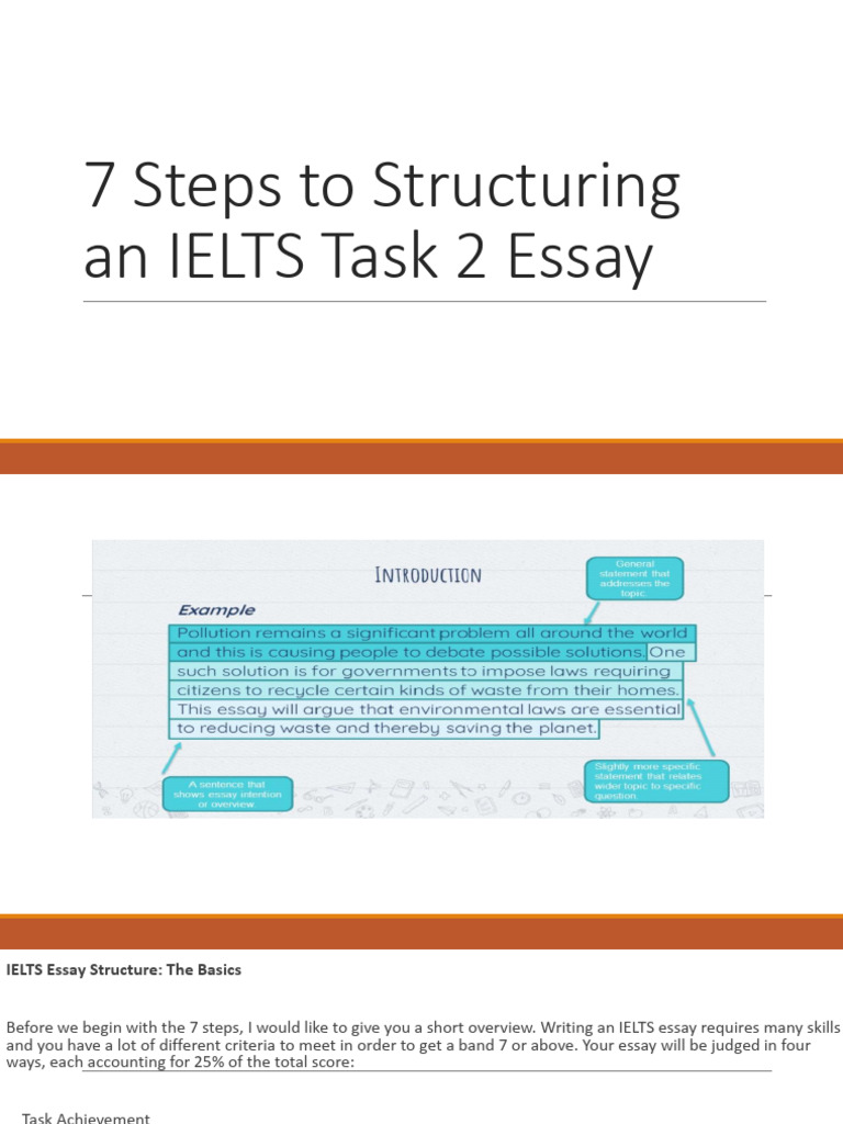 7 Steps To Structuring An IELTS Task 2 | PDF | Essays | Recycling