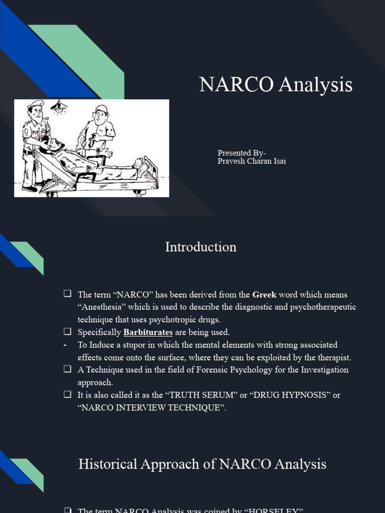 NARCO Analysis | Download Free PDF | Justice | Crime & Violence