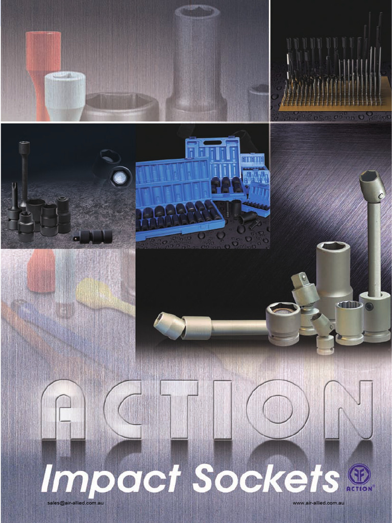 Action Impact Sockets Overview | PDF | Metalworking