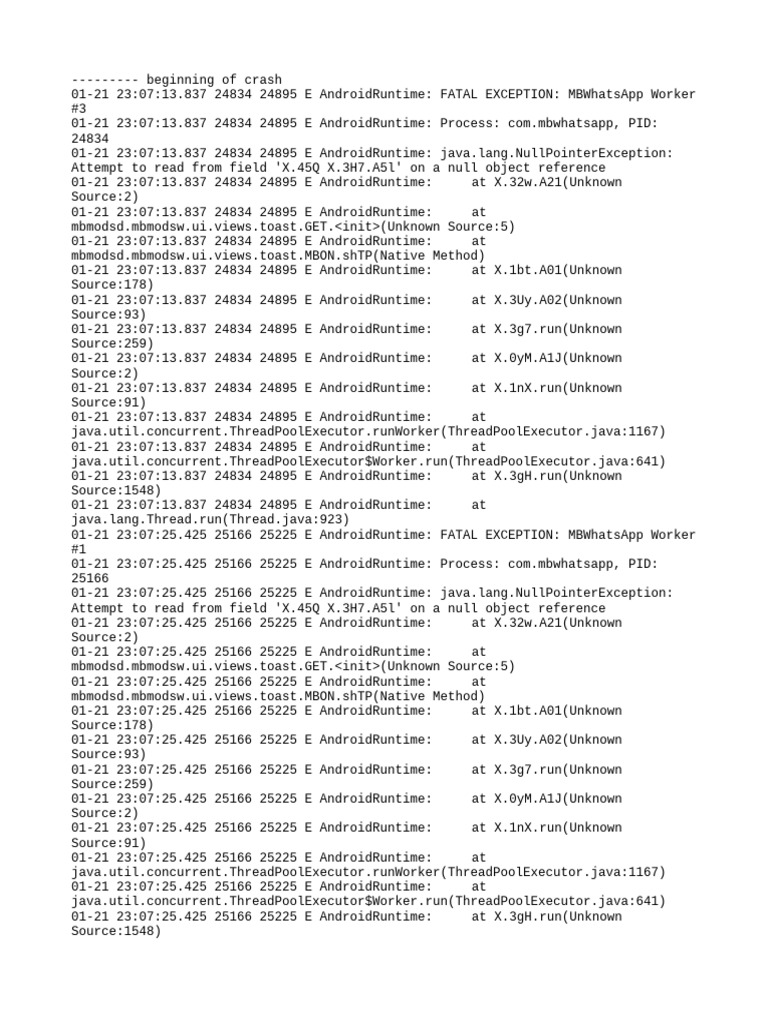 Logcat | PDF | String (Computer Science) | Software Development