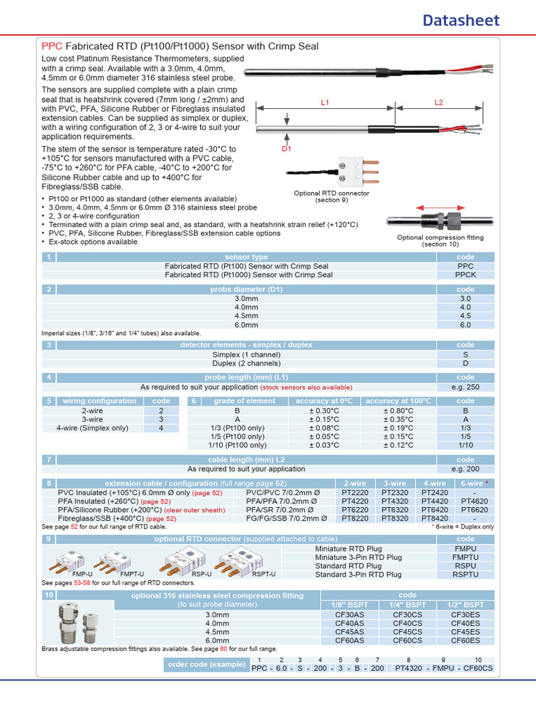pt100 | Download Free PDF | Electricity | Building Engineering