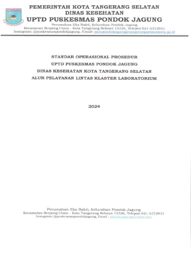 SOP LABORATORIUM | PDF