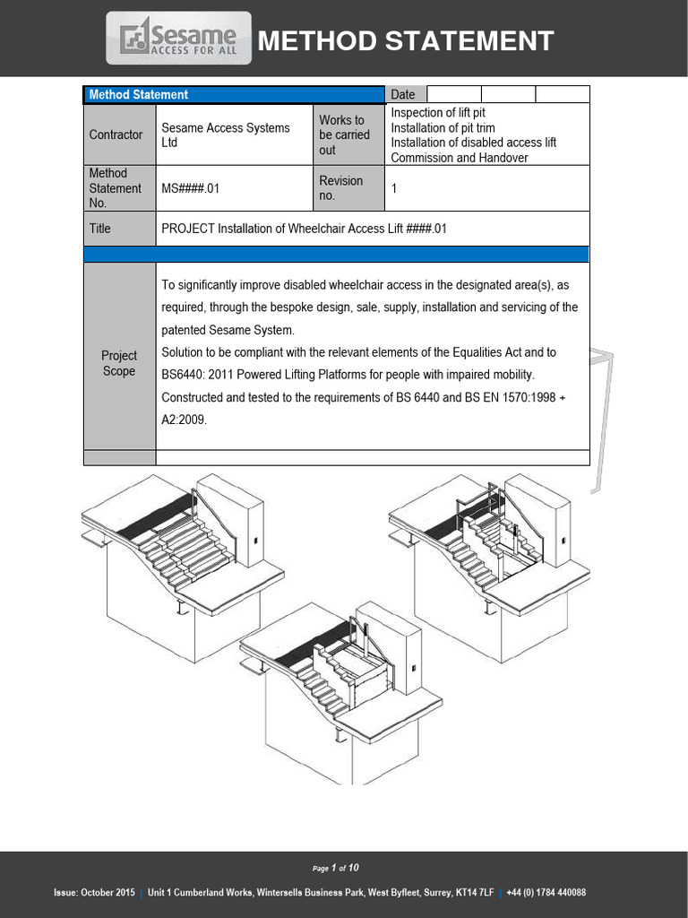 Standard Install RAMS | Download Free PDF | Personal Protective ...