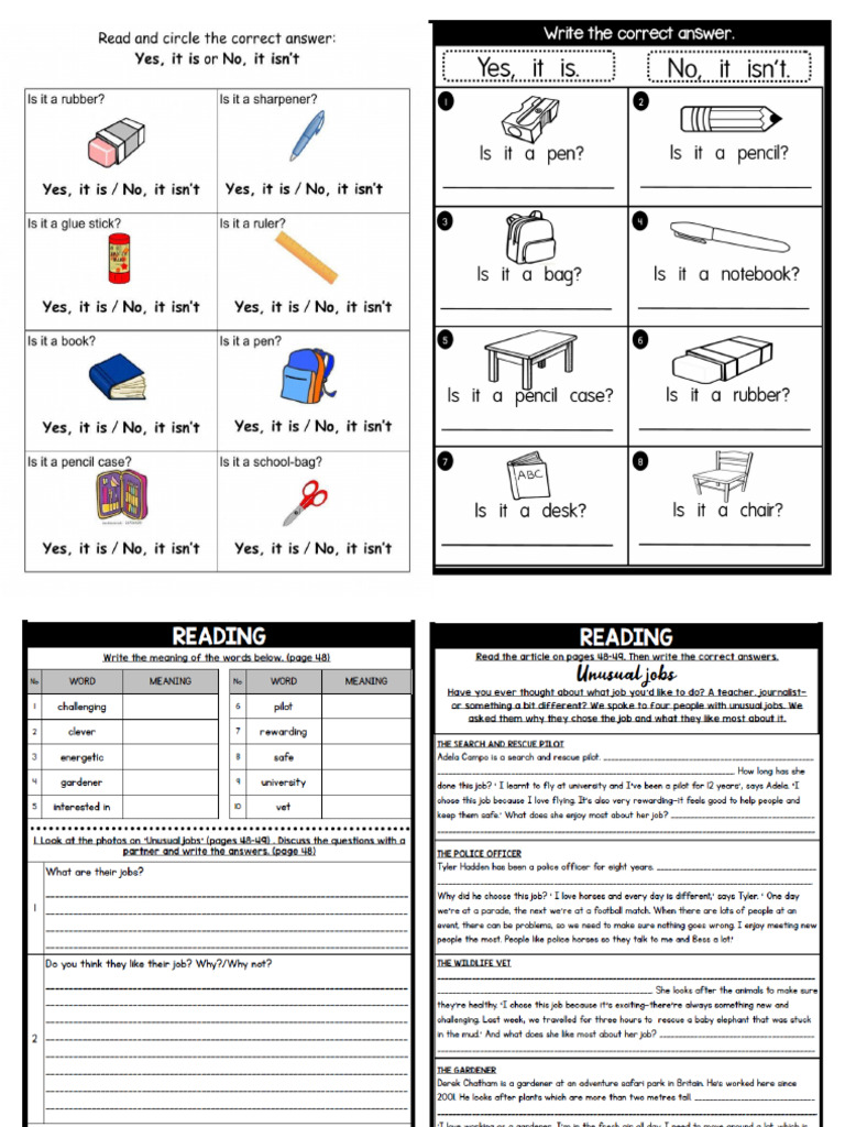 24 June Lesson Y1 & Y6 | PDF