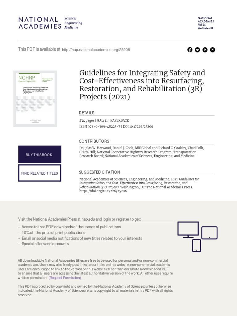 25206 | Download Free PDF | Road Surface | Cost–Benefit Analysis