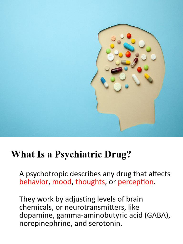 Psychiatric Drugs | PDF | Antipsychotic | Psychiatric Medication