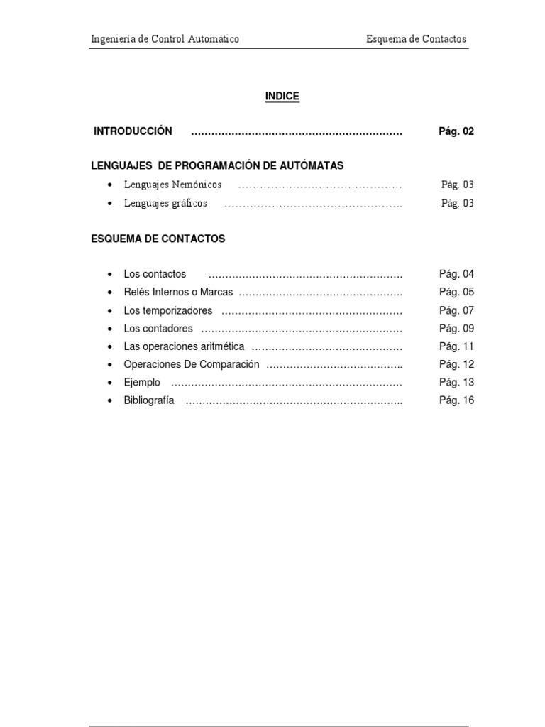 Programacion de Automatas | PDF | Controlador lógico programable ...