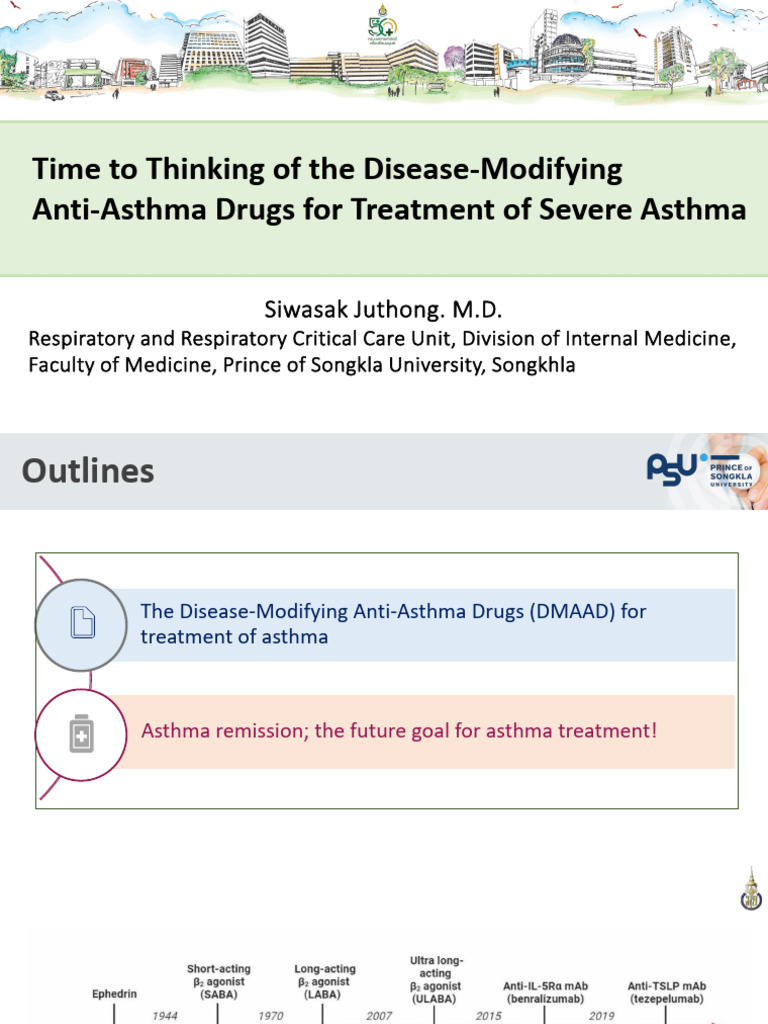 Asthma Severe DMAAD TST 67 PDF | Download Free PDF | Asthma | Health ...