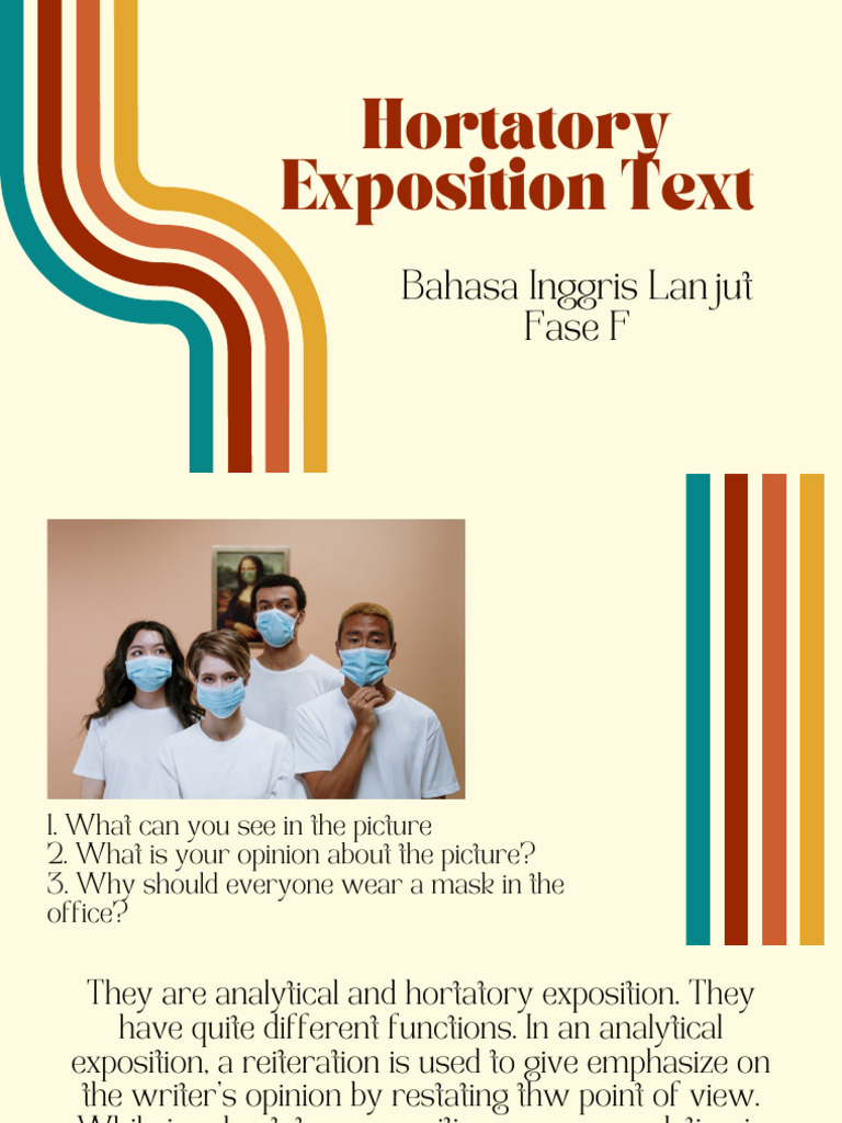 Hortatory Exposition Text | PDF | Human Communication