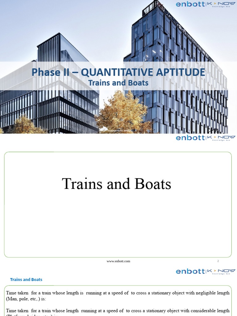 Trains and Boats | PDF | Speed | River