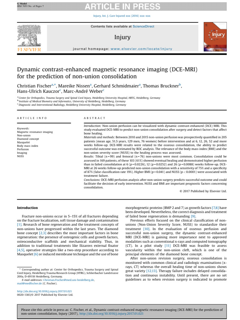 2016-Fischer - Dynamic Contrast-Enhanced MRI For The Prediction of Non ...
