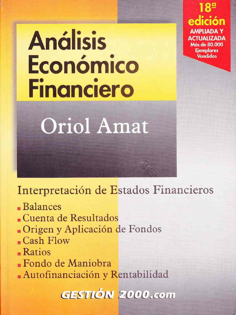Analisis Economico Financiero - Oriol Amat | PDF