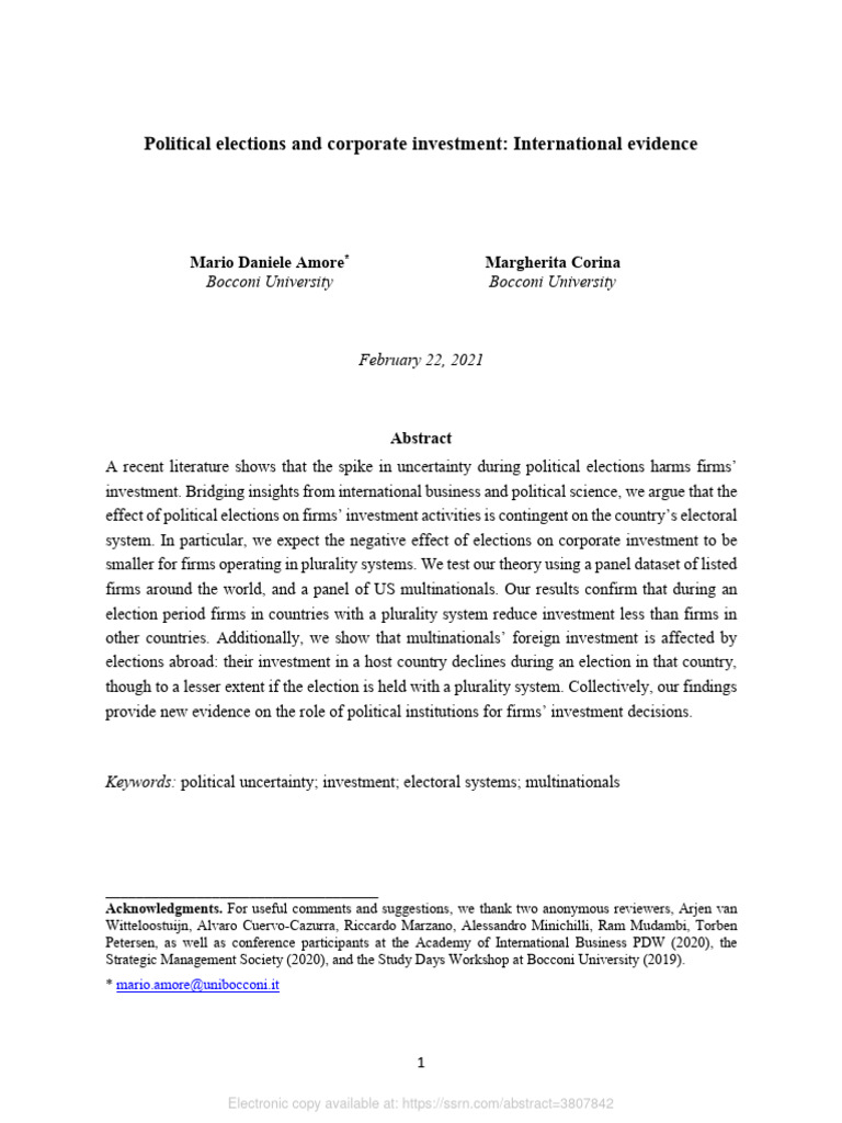 Article 9 | Download Free PDF | Book Value | Voting