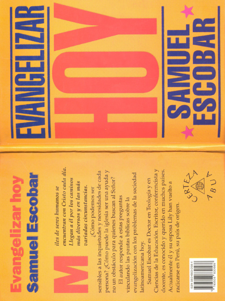 Evangelizar Hoy - Samuel Escobar | PDF