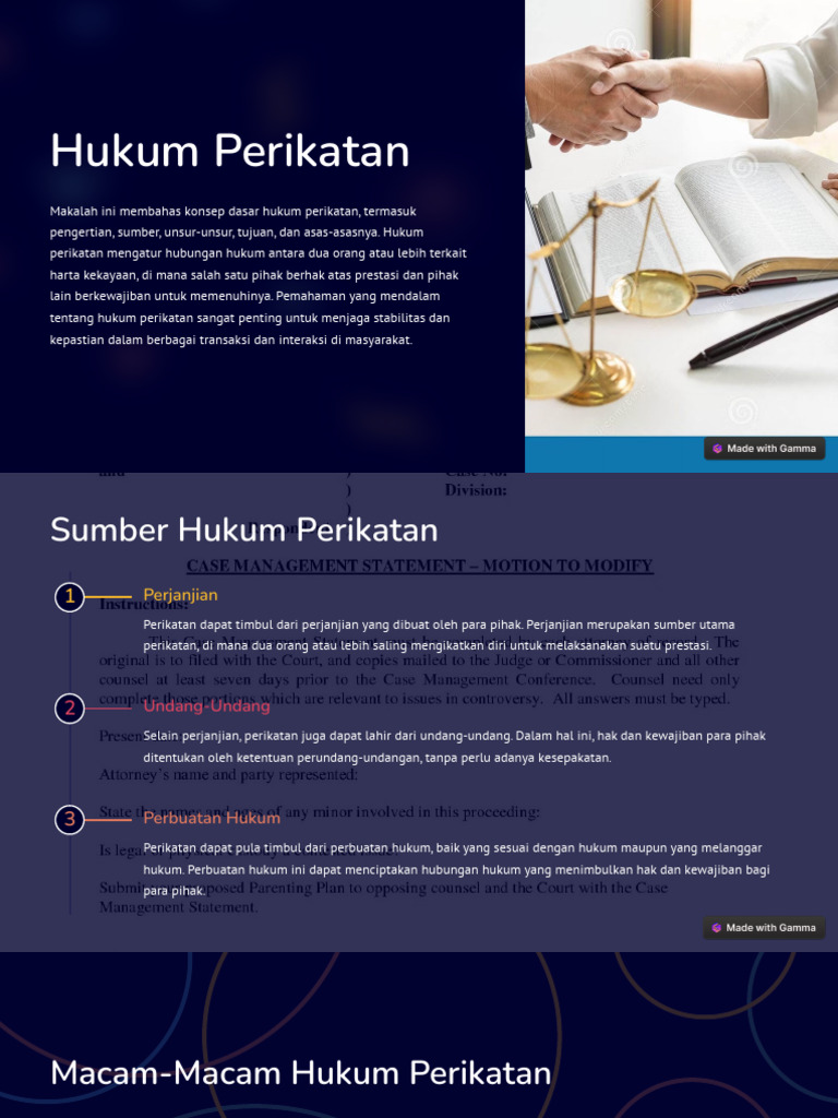 Hukum Perikatan - HUKUM PERDATA | PDF