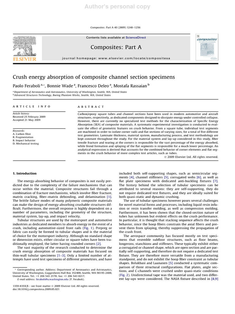 2009 JCOMA Crush3 PF Channels | PDF | Composite Material | Fracture