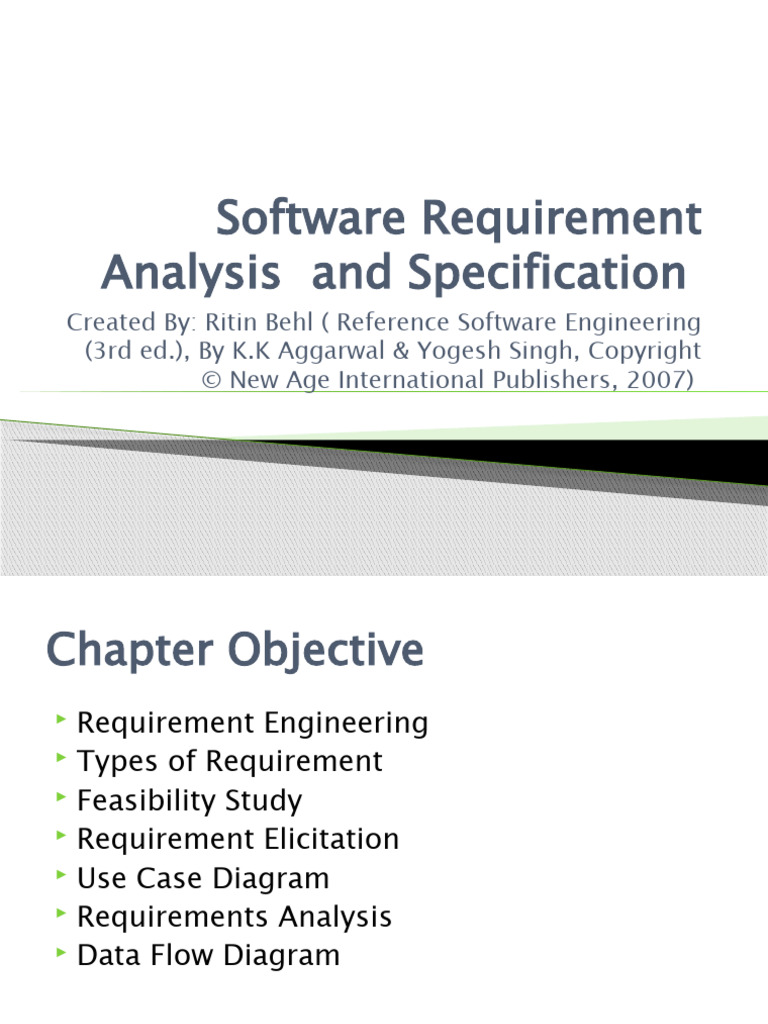 Software Requirement Analysis and Specification | PDF | Use Case ...