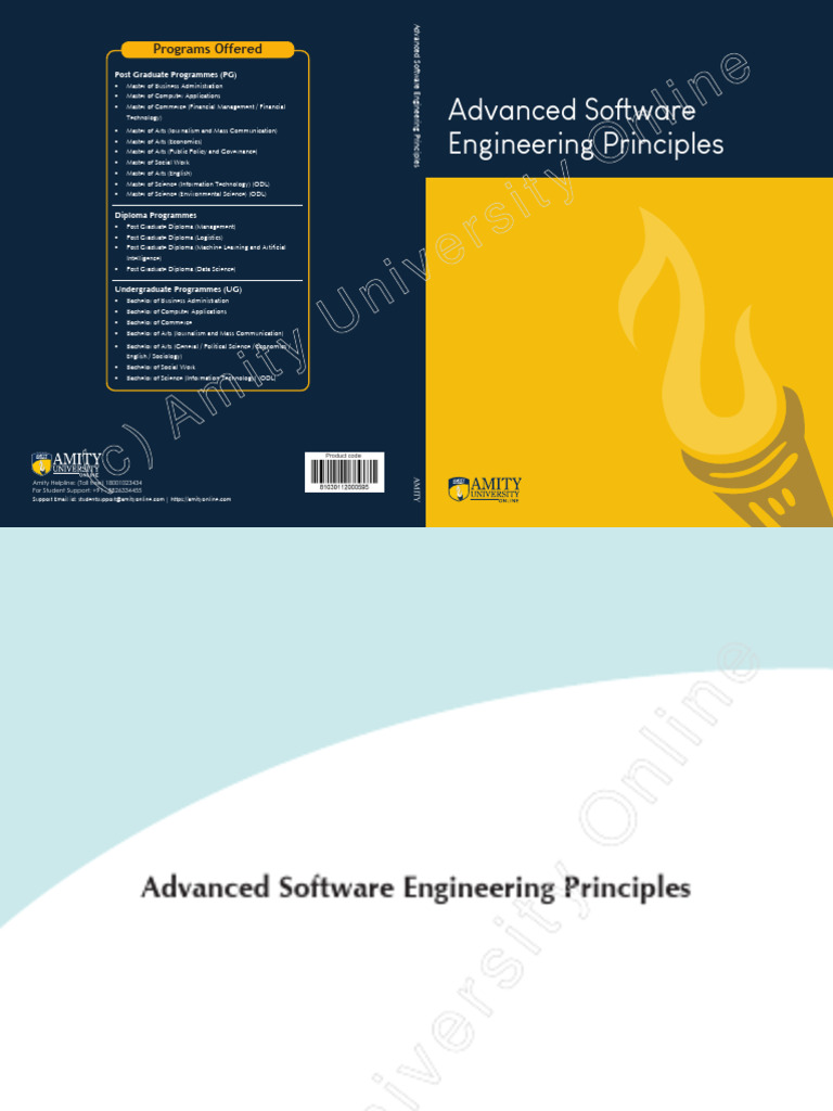 Advance Software Engineering Principle | PDF | Databases | Software Advance Software Engineering Principle | PDF | Databases | Software