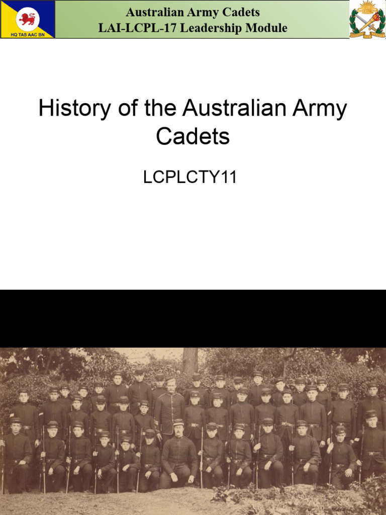 History of The AAC | PDF | Corporal | Non Commissioned Officer