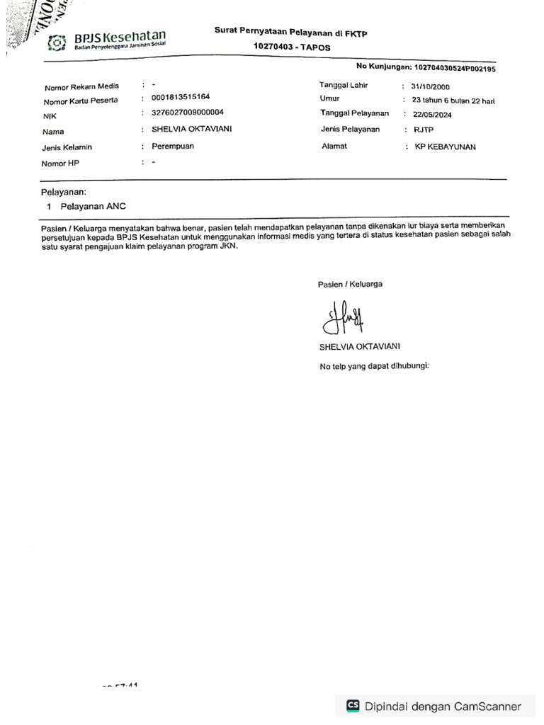 ANC 1 USG Shelvia Oktaviani | PDF