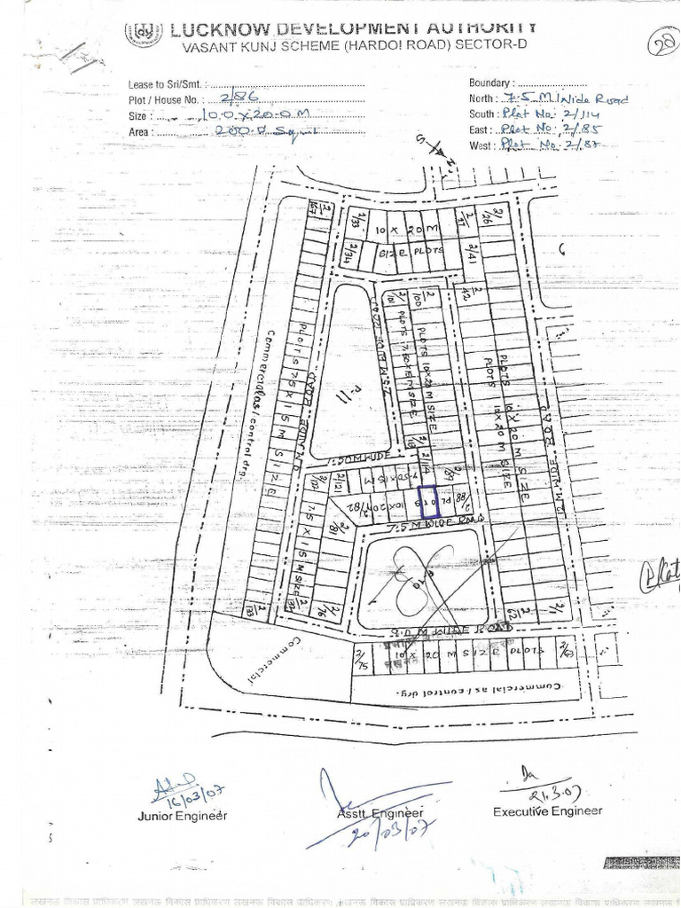 LDA Plot 2-86 Site Plan | PDF