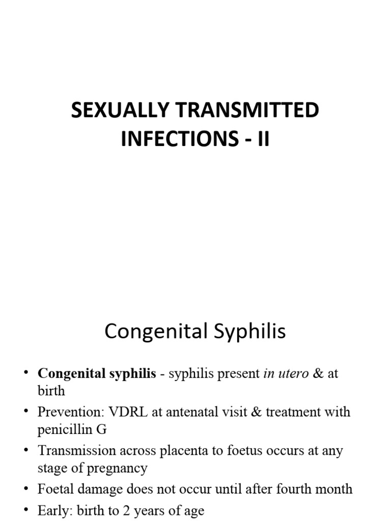 Sti II | PDF | Candidiasis | Causes Of Death