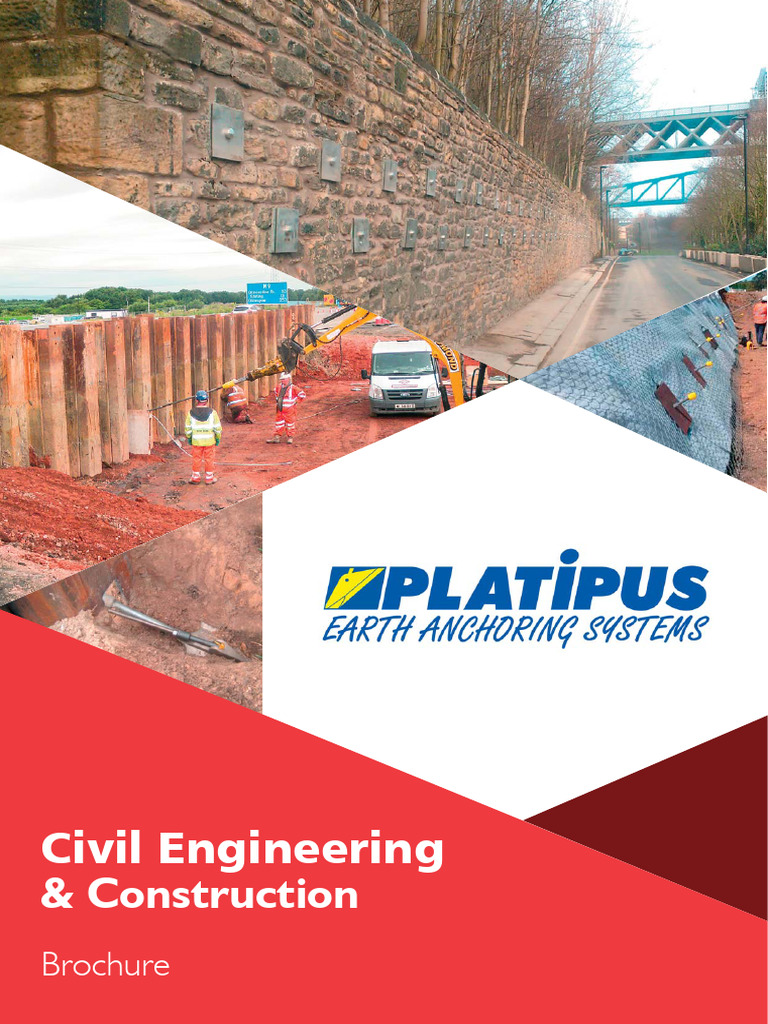 Platipus Civil Engineering & Construction Brochure | PDF | Soil | Civil ...