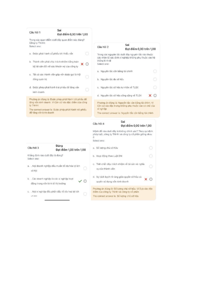 CÂU HỎI QTKD 1 | PDF