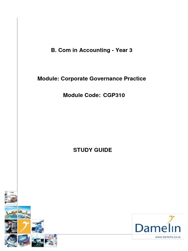 Corporate Governance Practice - Study Guide | PDF | Governance ...