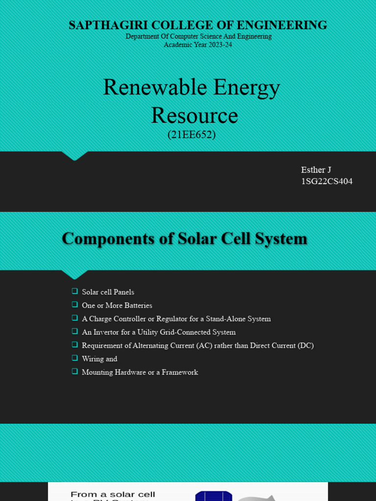 Solar Cell | Download Free PDF | Solar Cell | Doping (Semiconductor)