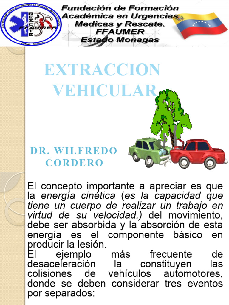 Extraccion Vehicular | PDF | Pelvis | Motocicleta