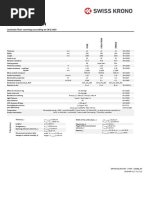 MDF Technical Data Sheet Overview | PDF | Materials Science | Building ...
