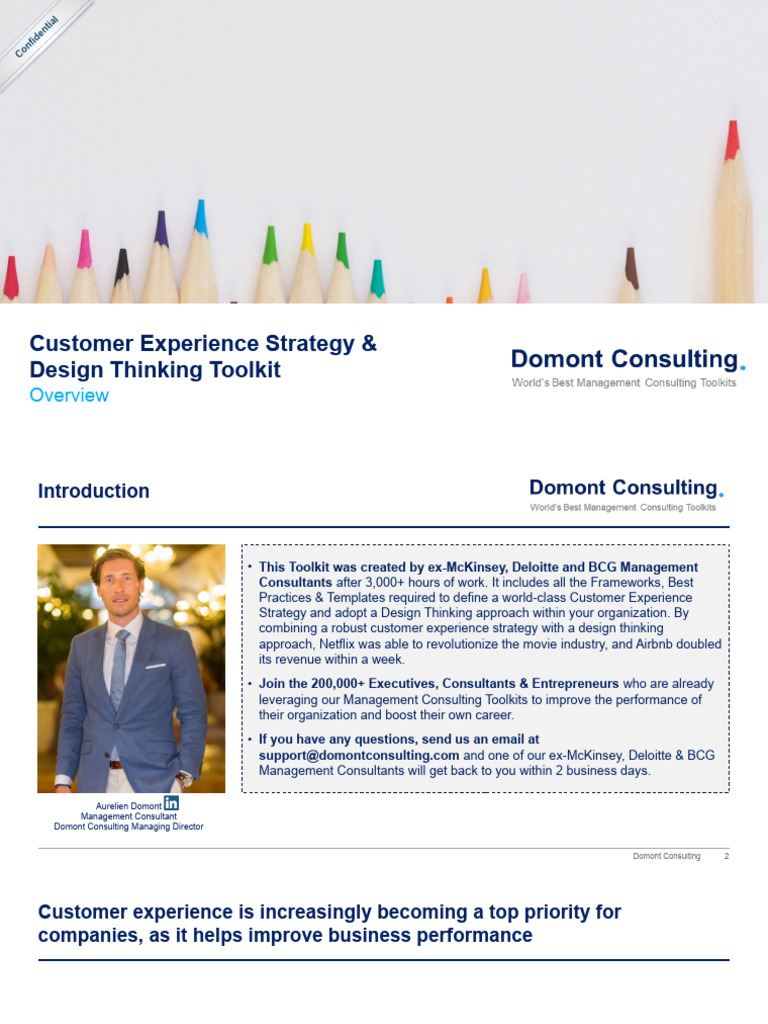 Customer Experience Toolkit Overview | PDF | Usability | Design Thinking