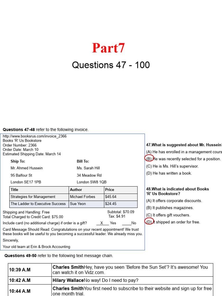 Reading - Part 7 | Download Free PDF | Dieting | Juice