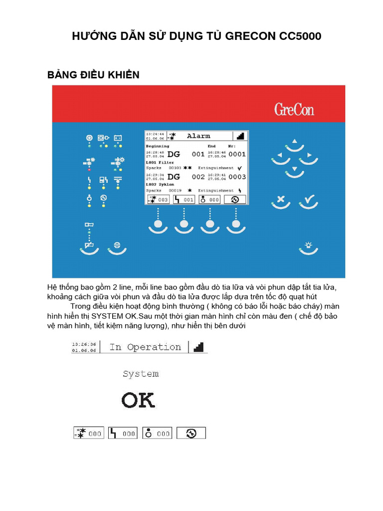 HDSD HT Grecon CC5000 | PDF