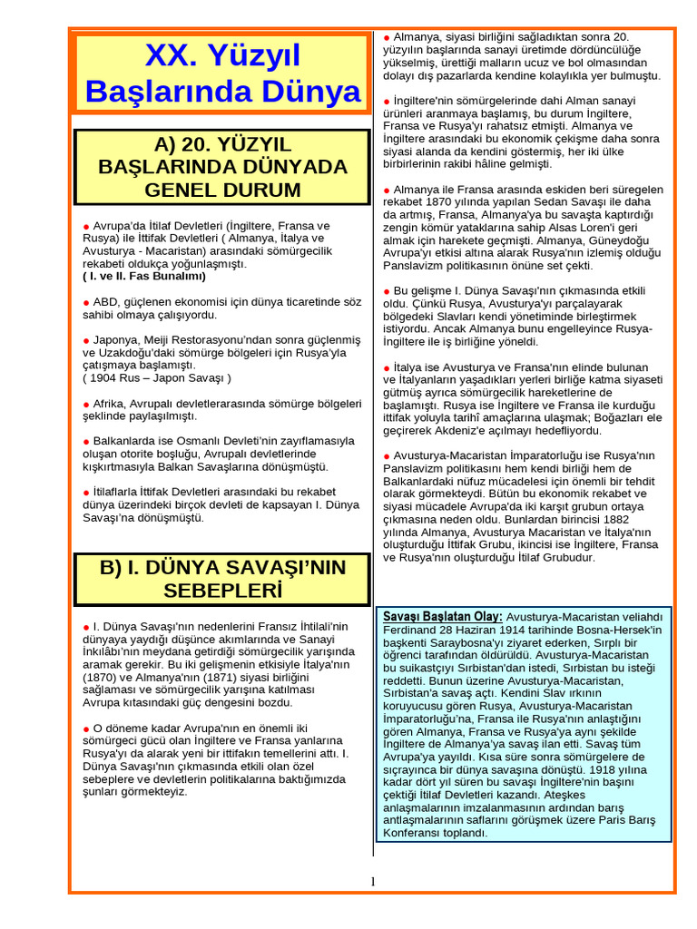 12.sinif-Cagdas-Turk-Dunya-Tarihi-Ozet | PDF 12.sinif-Cagdas-Turk-Dunya-Tarihi-Ozet | PDF