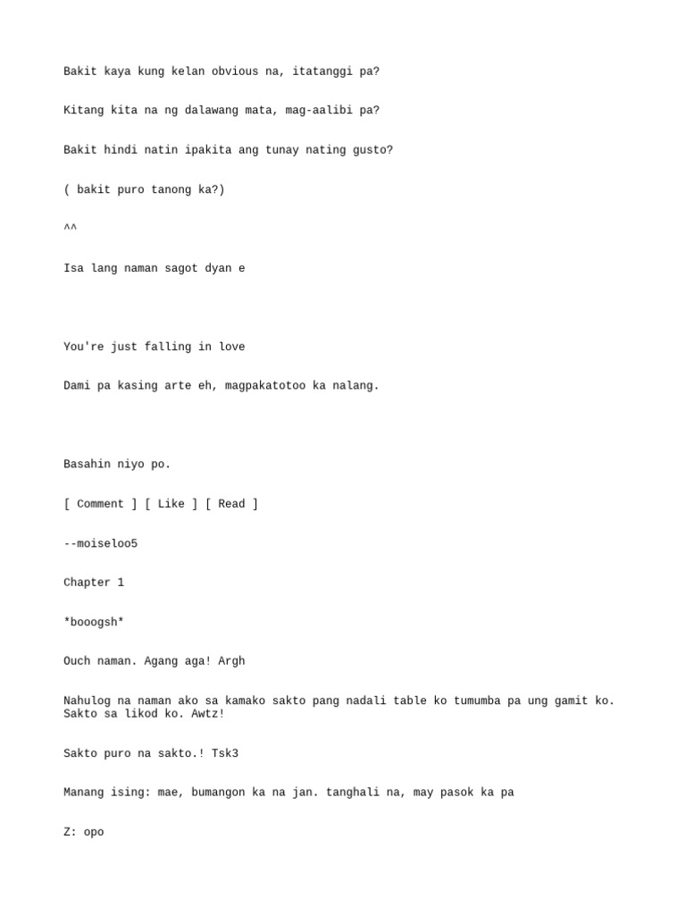 You Re Just Falling Inlove | PDF