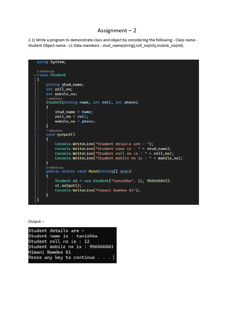 dontnet | Download Free PDF | Method (Computer Programming) | Computer Program