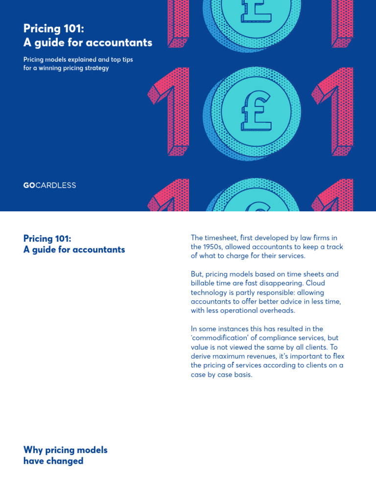 Guides - Downloads - Pricing Guide For Accountants | PDF | Pricing | Taxes