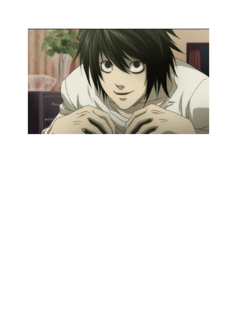 Ryuzaki (L) - Death Note | PDF