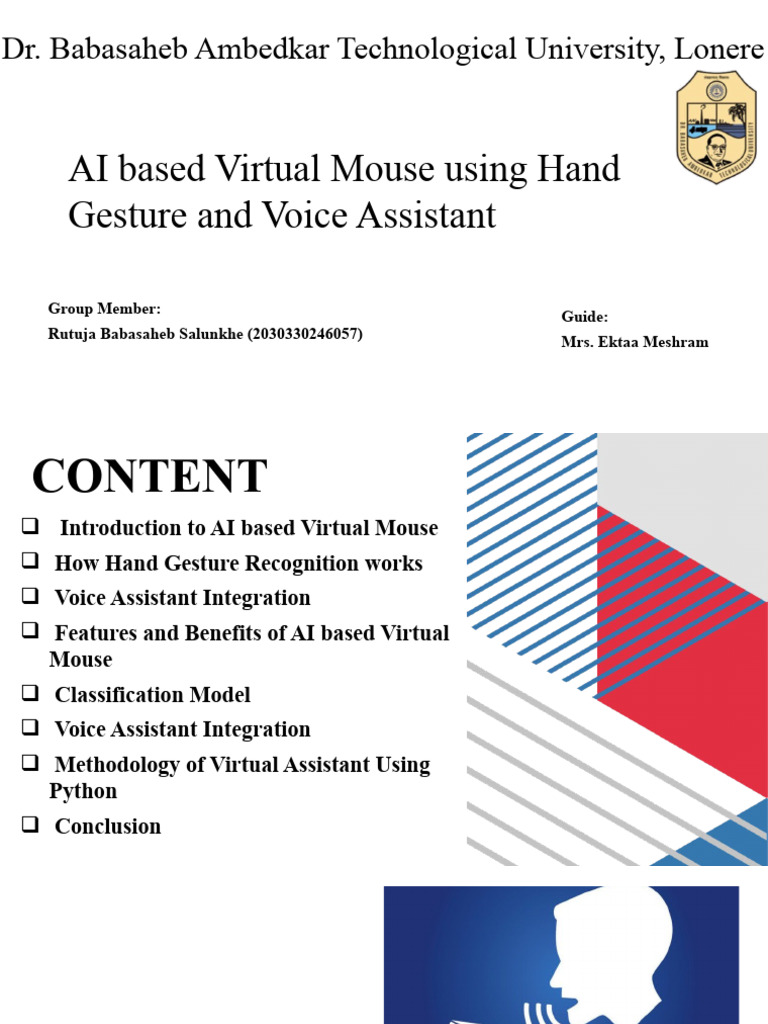 AI Based Virtual Mouse and Voice Assistant | PDF | Artificial ...