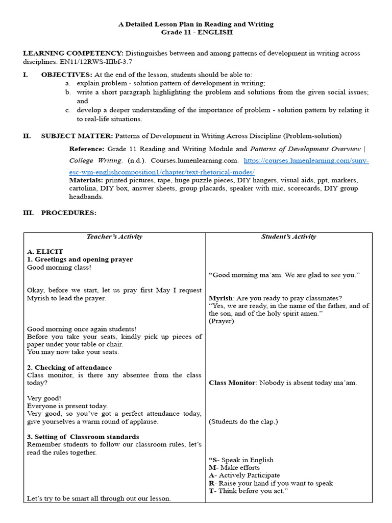 Problem Solution Pattern Mayvel | PDF | Waste