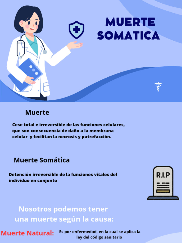 Muerte Somática 123 | PDF | Especialidades Medicas | Medicina